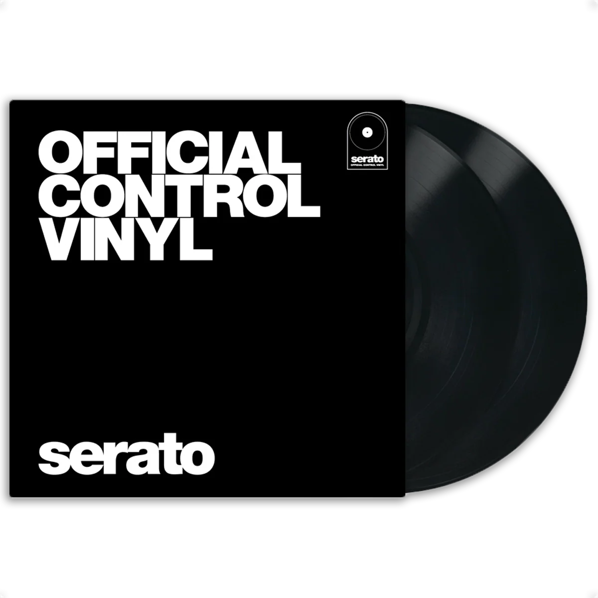 Custom Serato 12 Inch Clear Control Vinyl Record Customizable Picture Disc