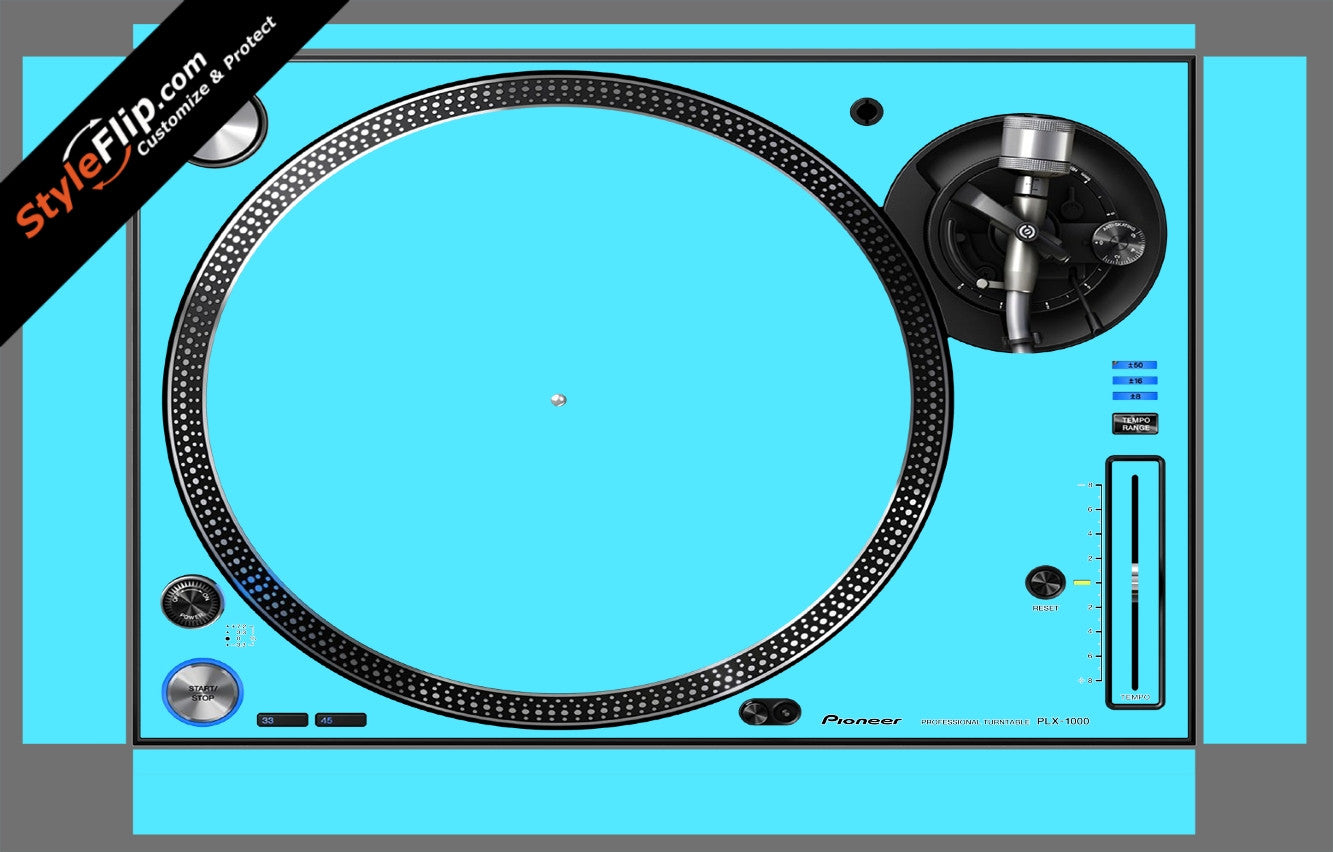 Solid Blue Pioneer PLX-1000