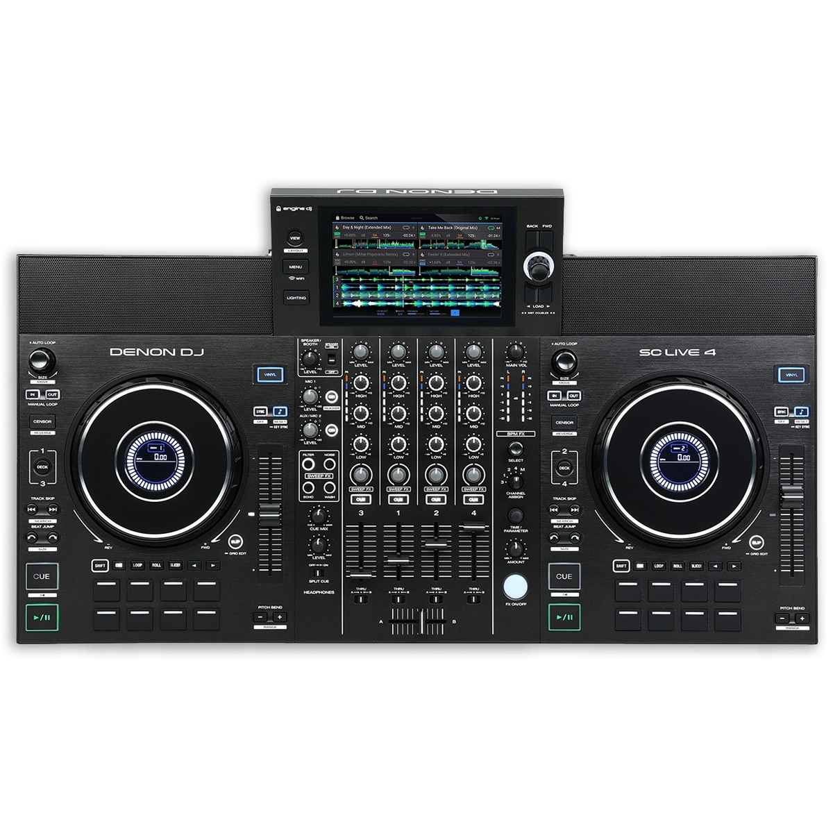 Denon SC Live 4 custom skins, created online by StyleFlip.com