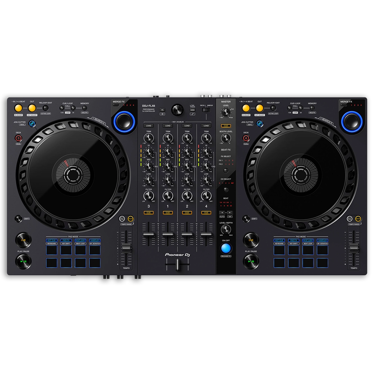 Pioneer DDJ-FLX6 custom skins, created online by StyleFlip.com